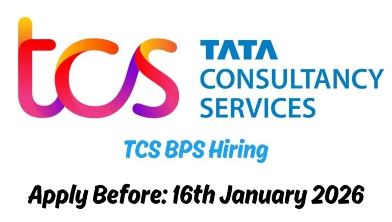 TCS BPS Off-campus Drive 2026 hiring Back Office Operations | Any ...
